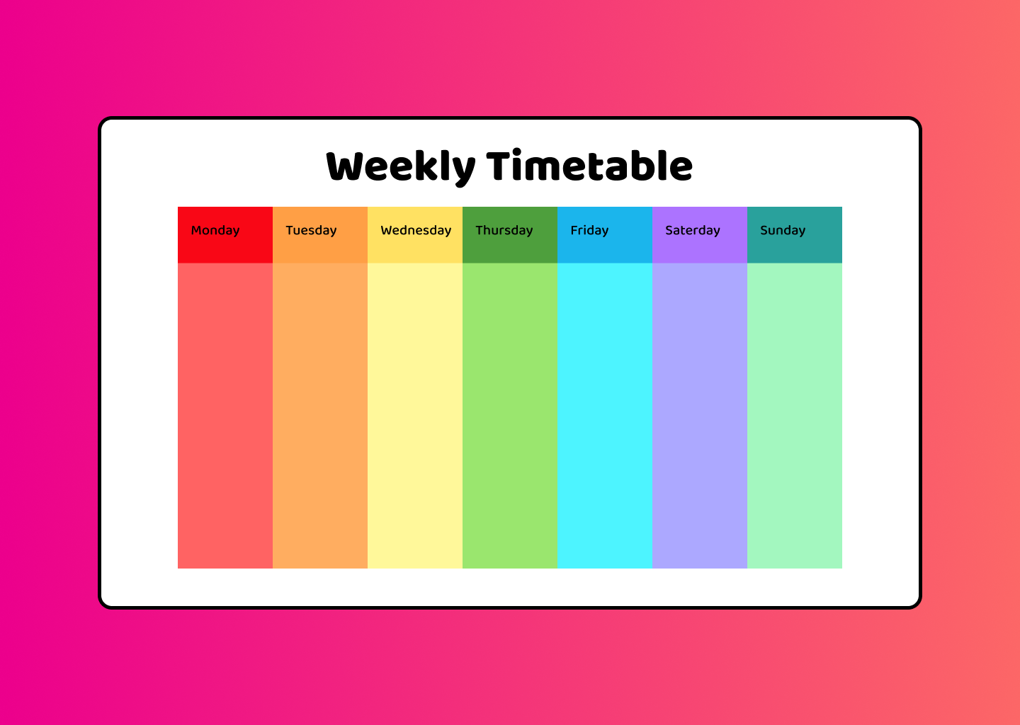 Schedule Designs | Themes | Templates by My Daily_UI Collection on Dribbble