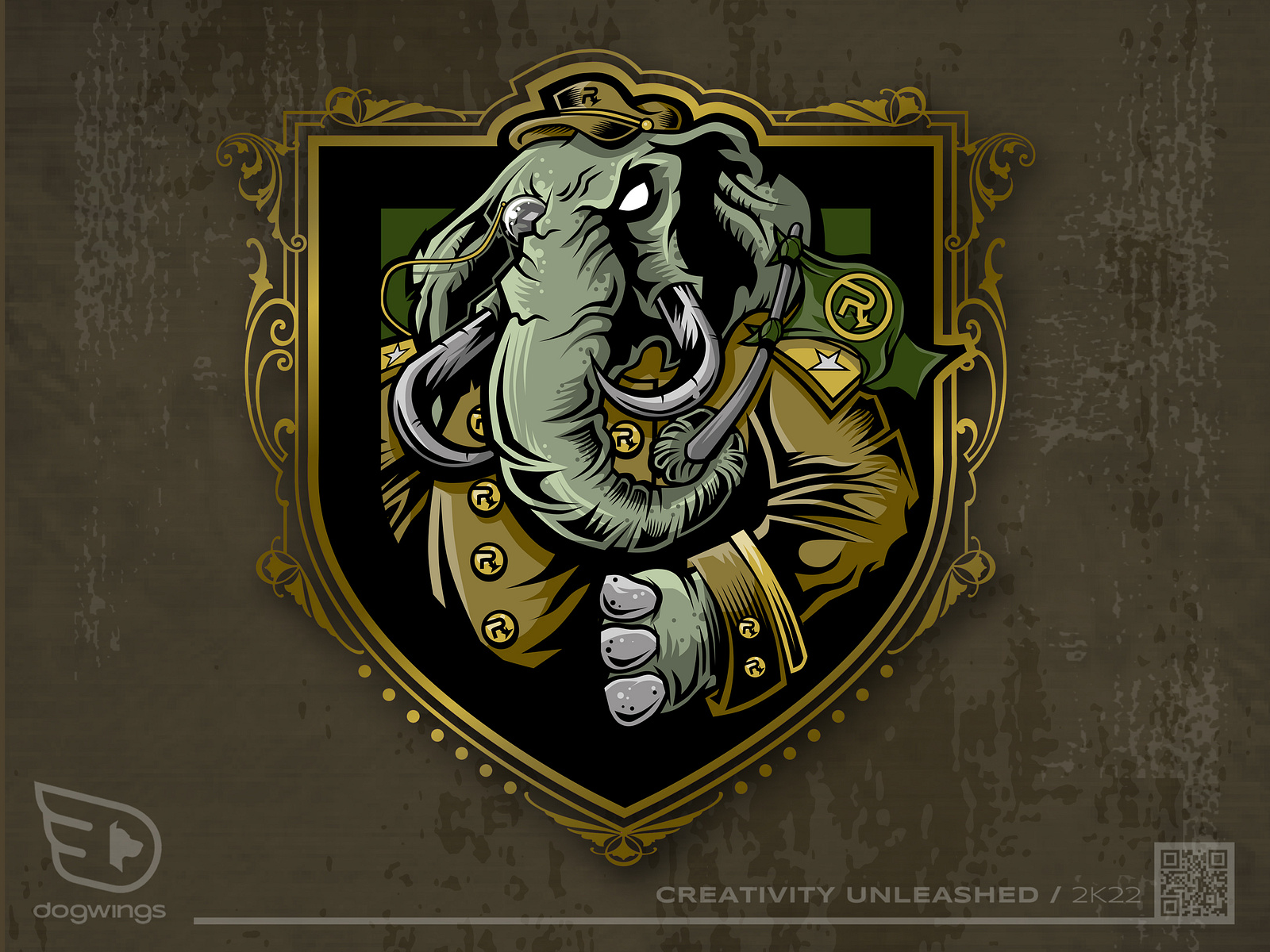 General Tusk by Chip David on Dribbble