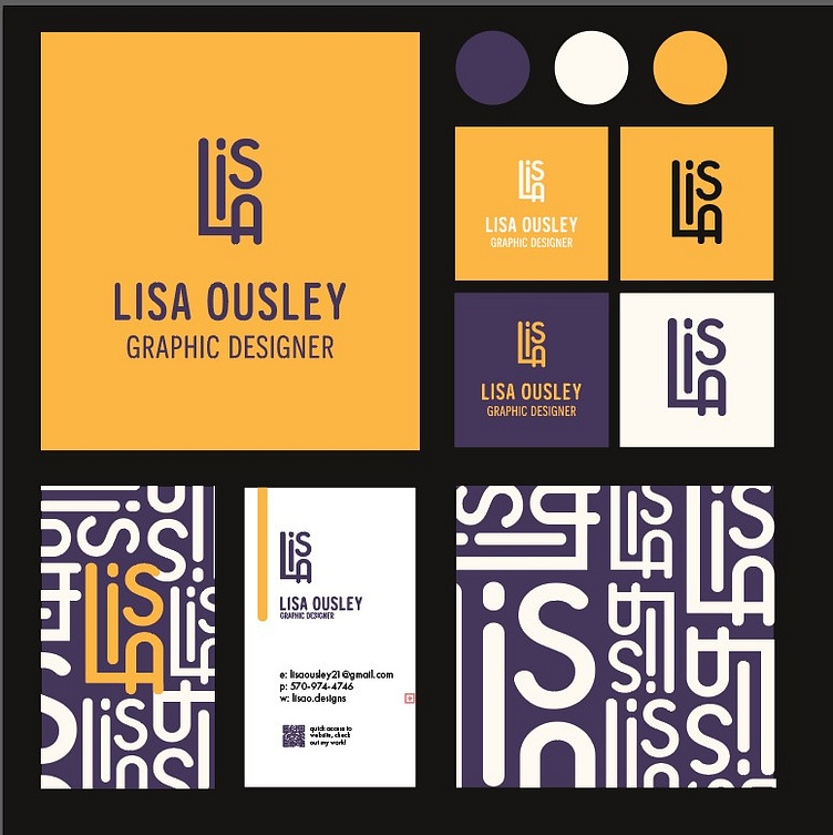 Personal Branding by Lisa Ousley on Dribbble