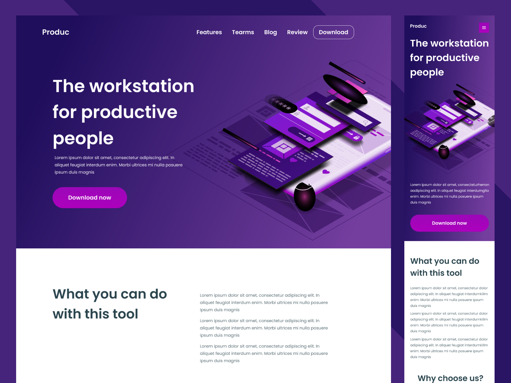 Productive web design by Mst Sumaeya Akter on Dribbble