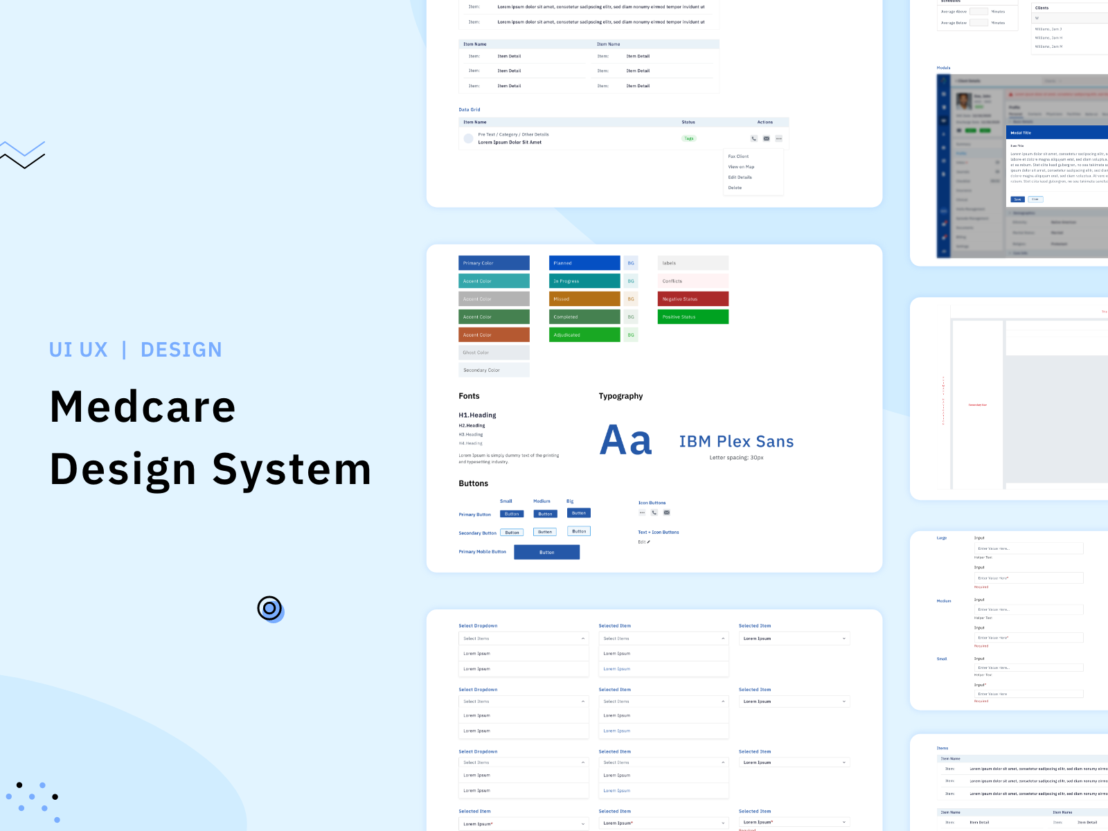 Medcare Design System - Foundation, Components, UI UX by Octet Design ...
