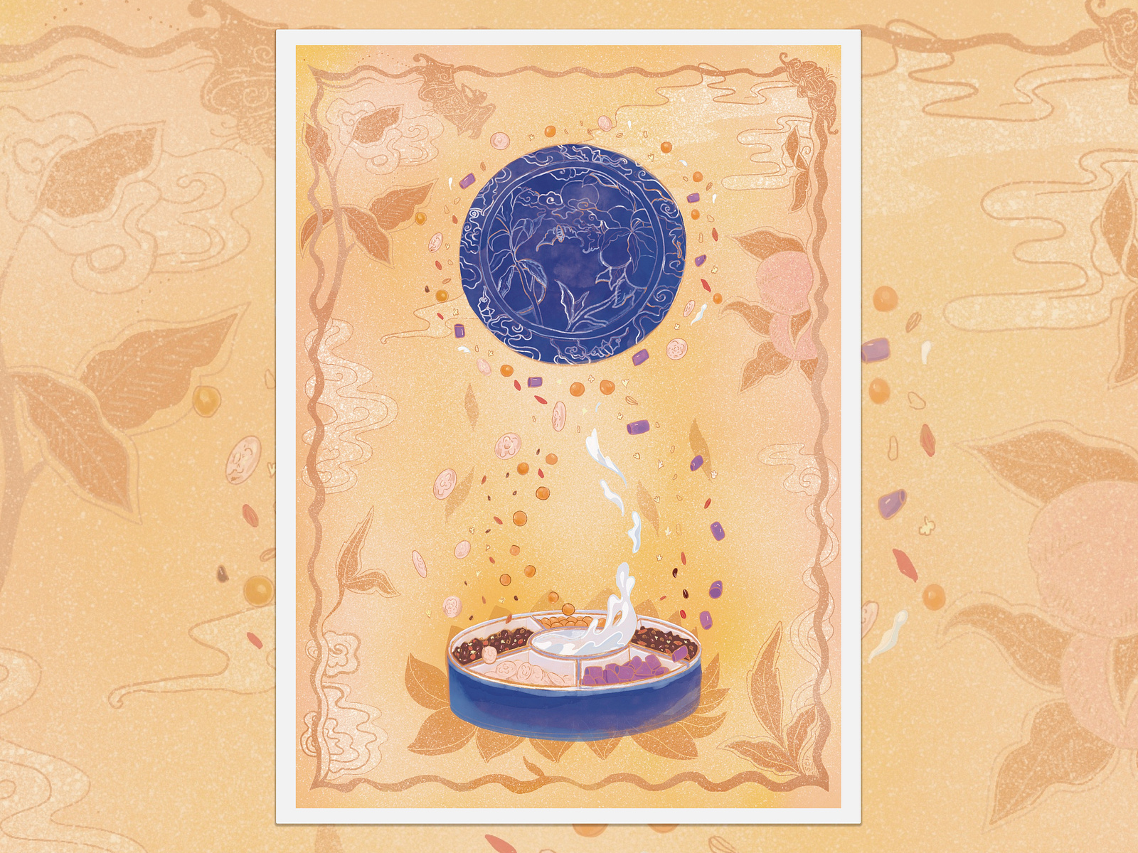 Togetherness Dessert Tray by Singha Hon on Dribbble