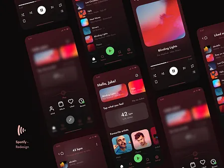 Browse thousands of Spotify images for design inspiration | Dribbble