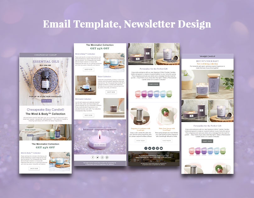 Email Template Newsletter Design By Saiyeda Sabera Nur On Dribbble