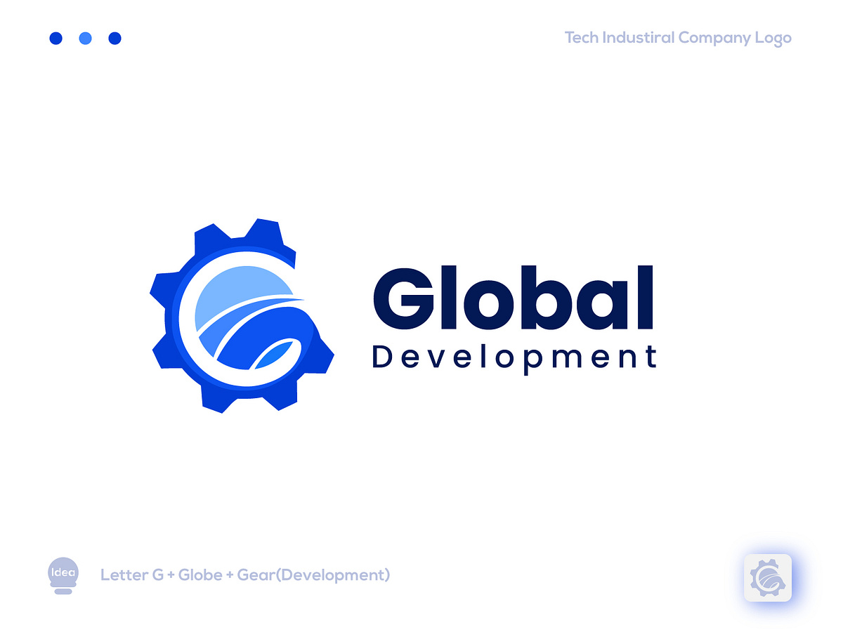 Technology Development Logo by Niizam Uddin on Dribbble