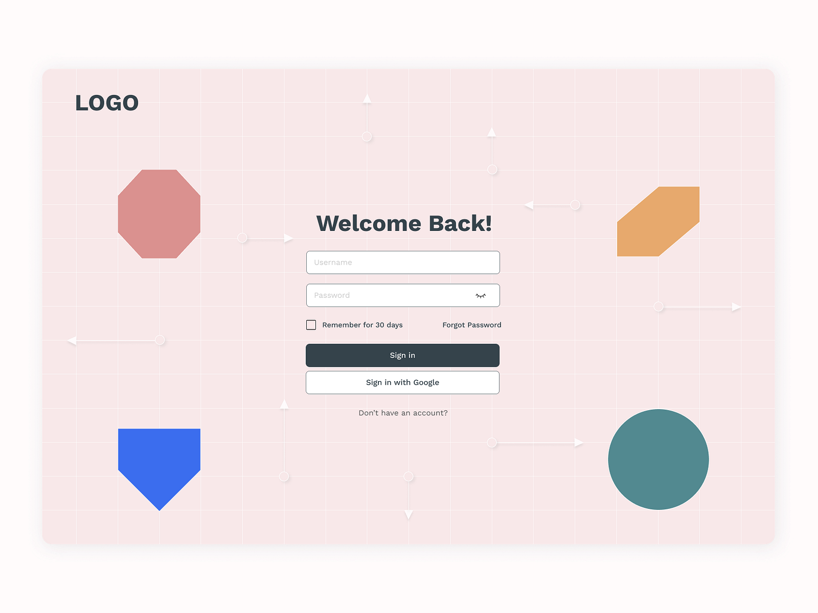 LOGIN PAGE by sreeja revur on Dribbble