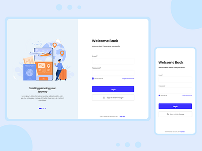 Login UI by Arief Maulana on Dribbble