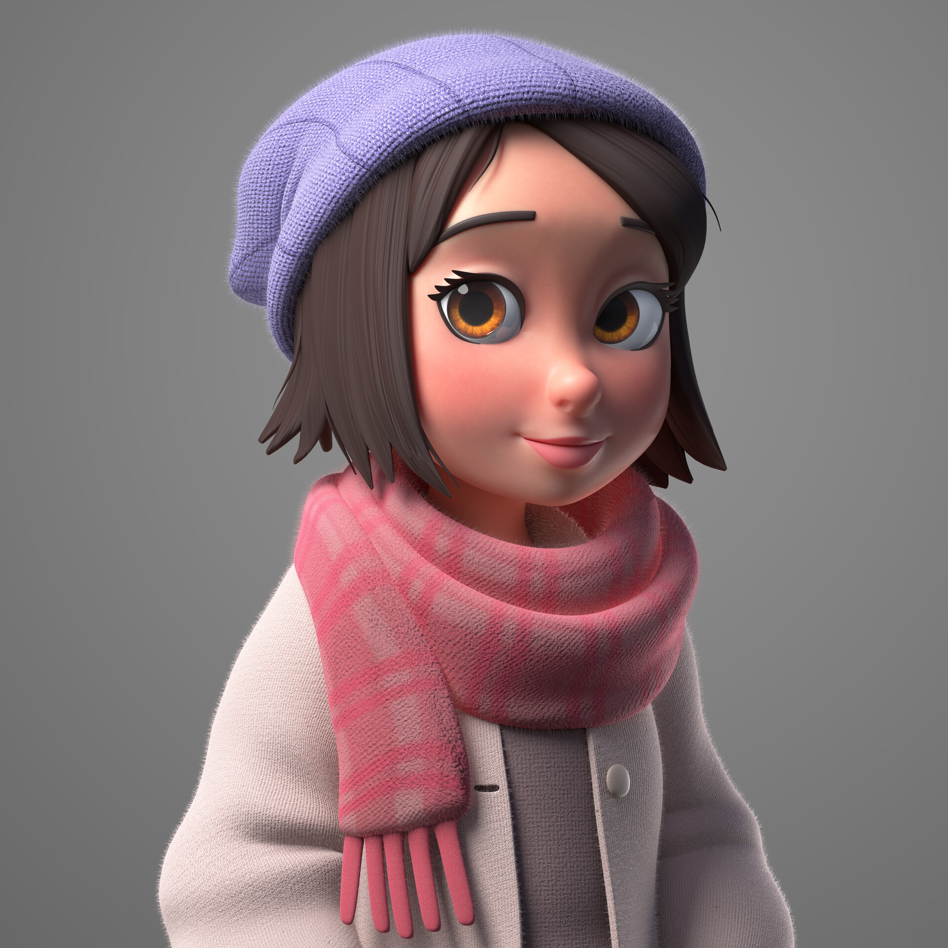 3D Girl by Jefferson Paya on Dribbble