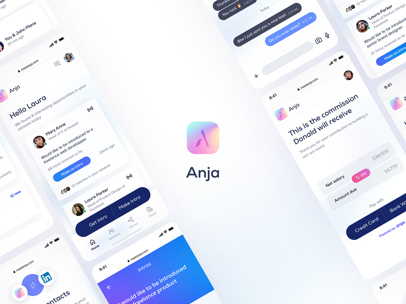 Anja UI by Christian Sokolov on Dribbble