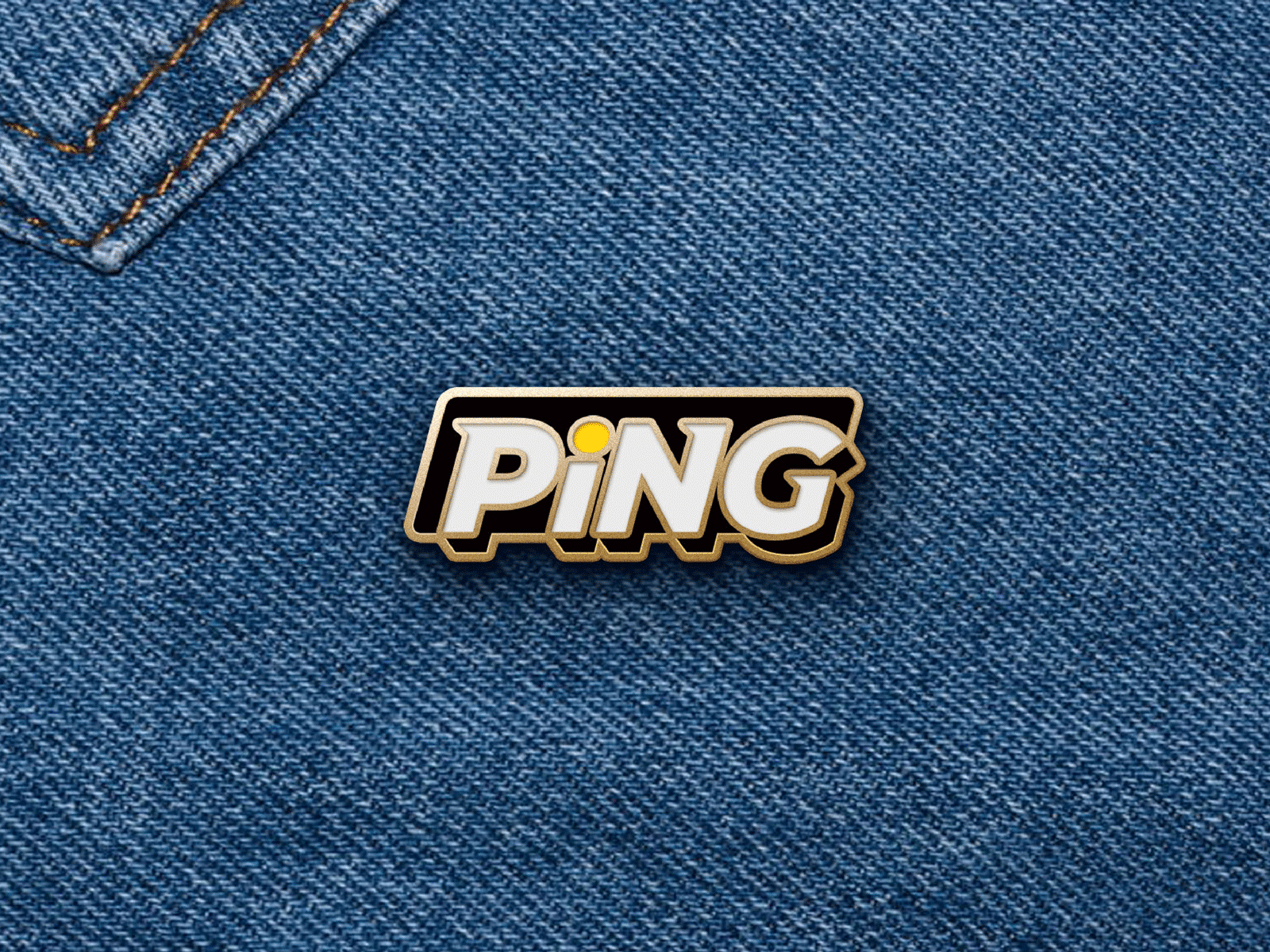 PiNG's personal logo pin&sticker by Ethan Wang on Dribbble