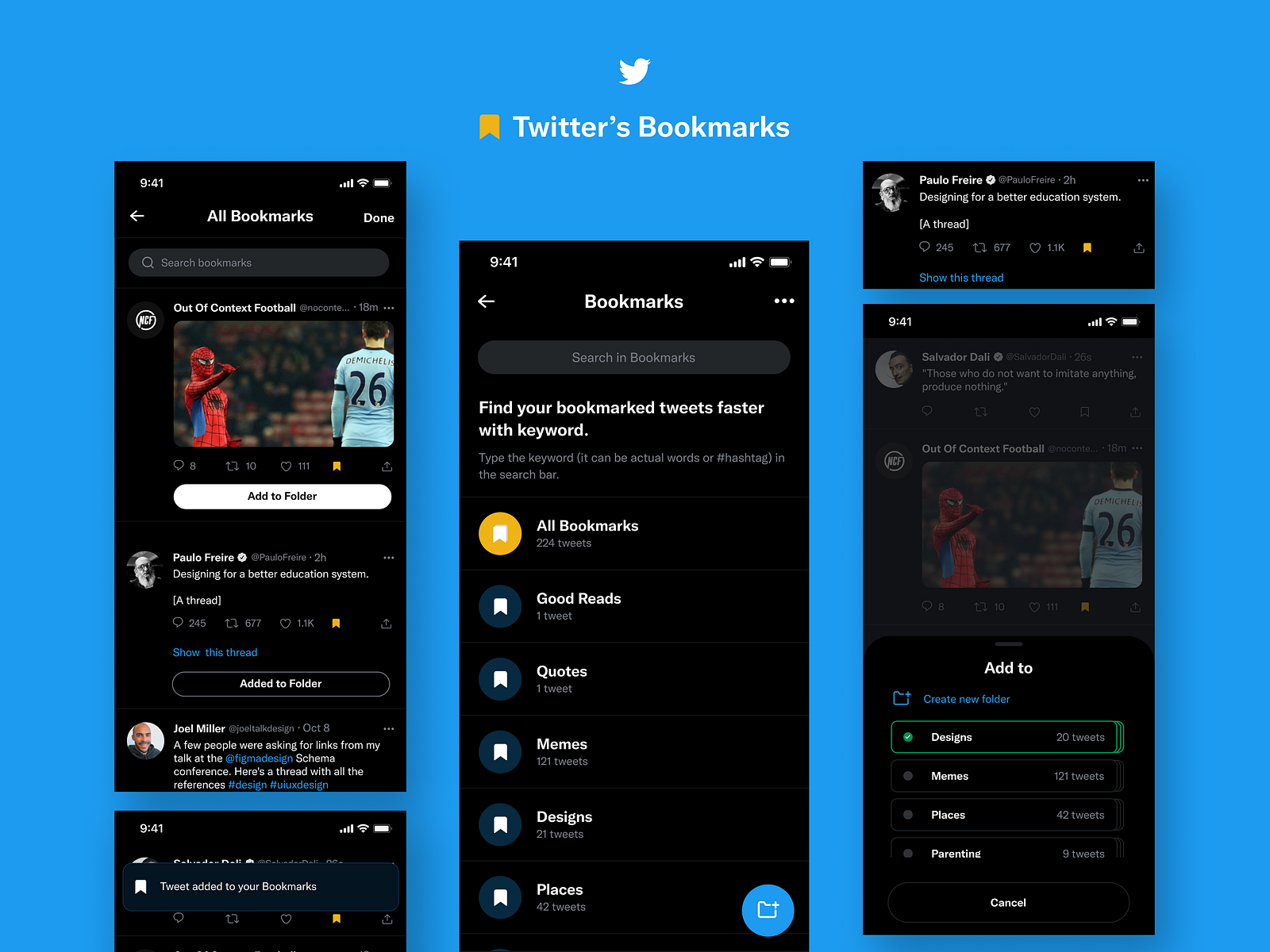 Twitter's Bookmarks — a UI/UX Case Study by Rendiansyah on Dribbble