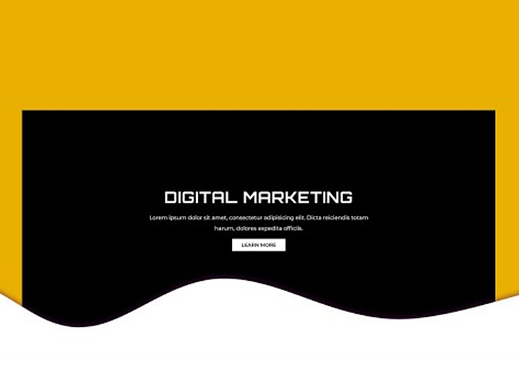 Pure CSS wavy background animation by divinectorweb on Dribbble