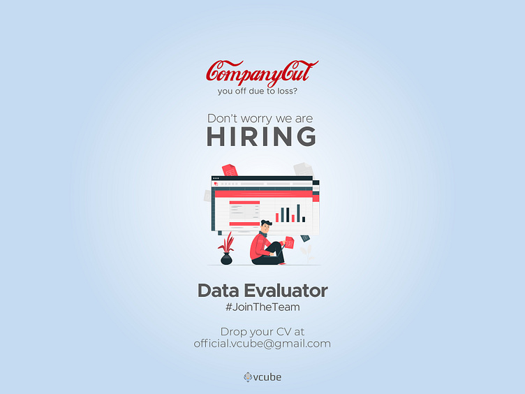 Creative Hiring Poster by Nayeem Murshed on Dribbble