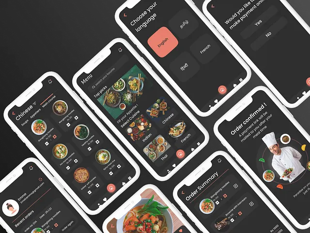 Food Menu App designs, themes, templates and downloadable graphic ...