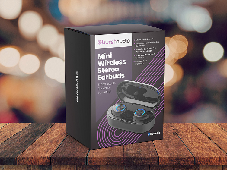 Mini Wireless Earbuds Mockup Design by Rahmat on Dribbble
