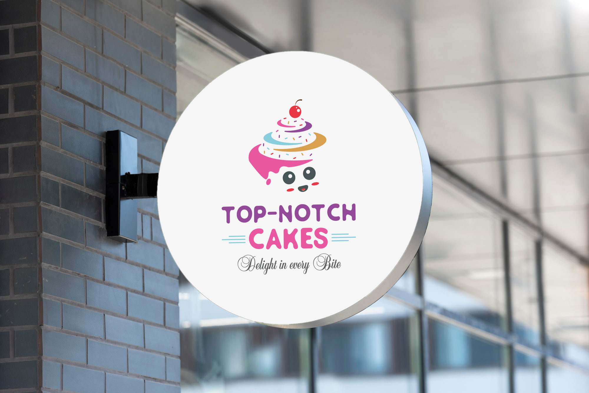 Cake Logo | Top-Notch Cakes by Narinder on Dribbble