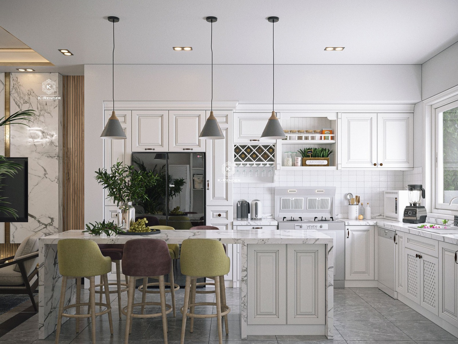 Cabinet rendering | K-render studio by K-Render Studio on Dribbble