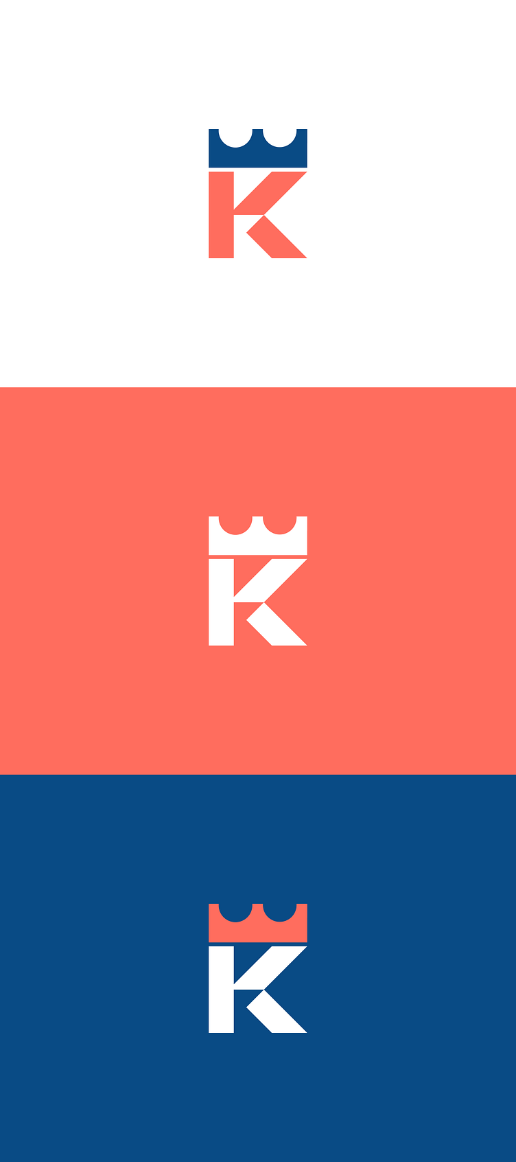 K - Modern Minimalist Logo Design by Nilesh Rathod on Dribbble