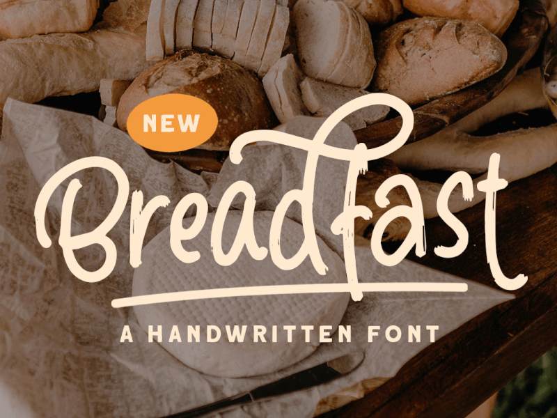Breadfast – a Handwritten Font by Letterhend Studio on Dribbble