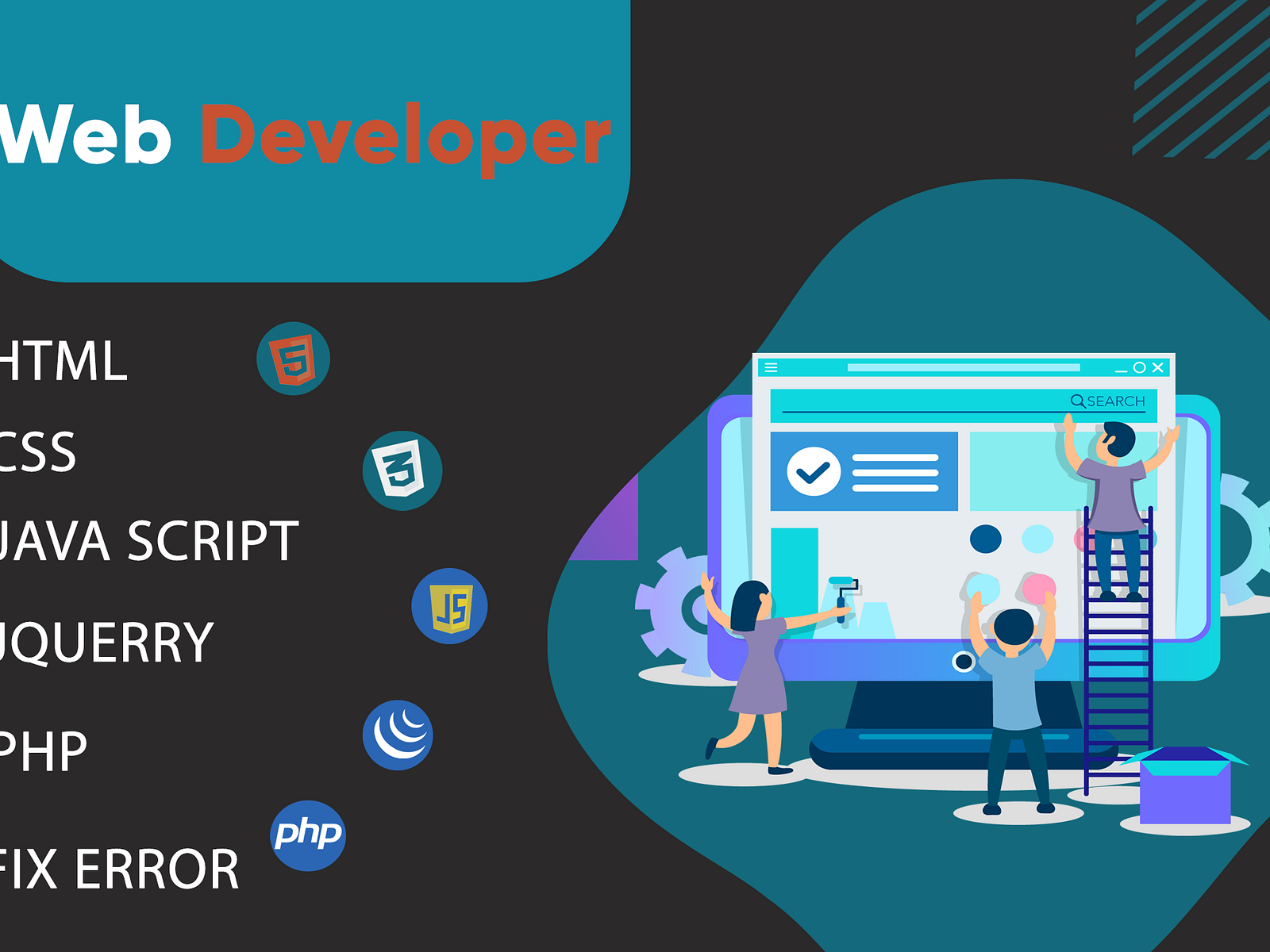 Web Development Post by Hamza Iqbal on Dribbble