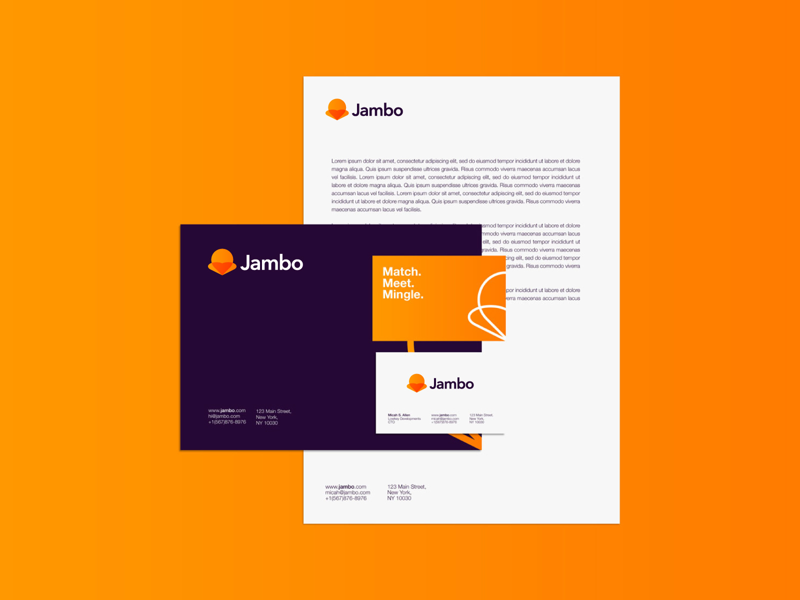 Jambo Logo Design by Elif Kameşoğlu on Dribbble