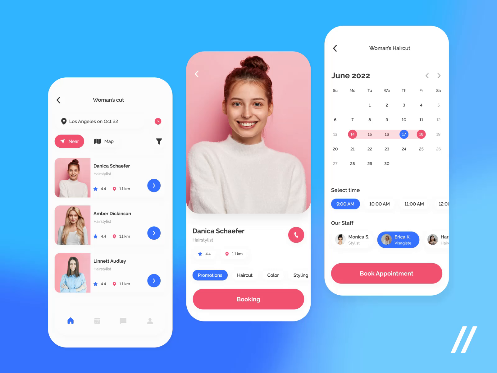 Beauty Salon Appointment App by Purrweb Agency for Purrweb UI/UX Agency ...