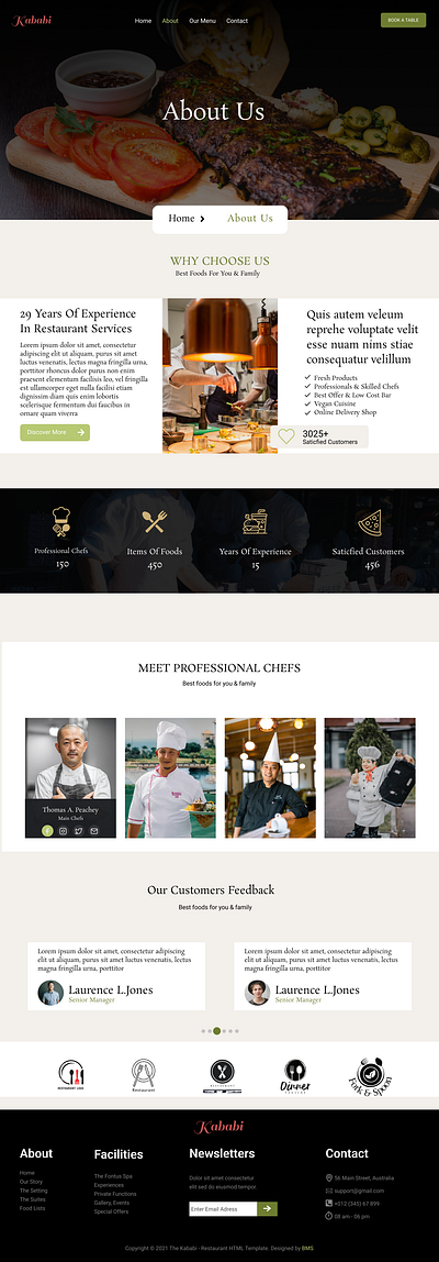 Foods Website designs, themes, templates and downloadable graphic ...
