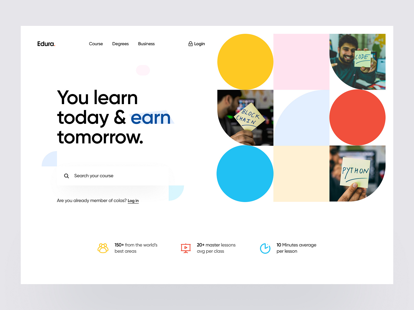 Edura eLearning Website by Sayem🌟 for Piqo Studio on Dribbble