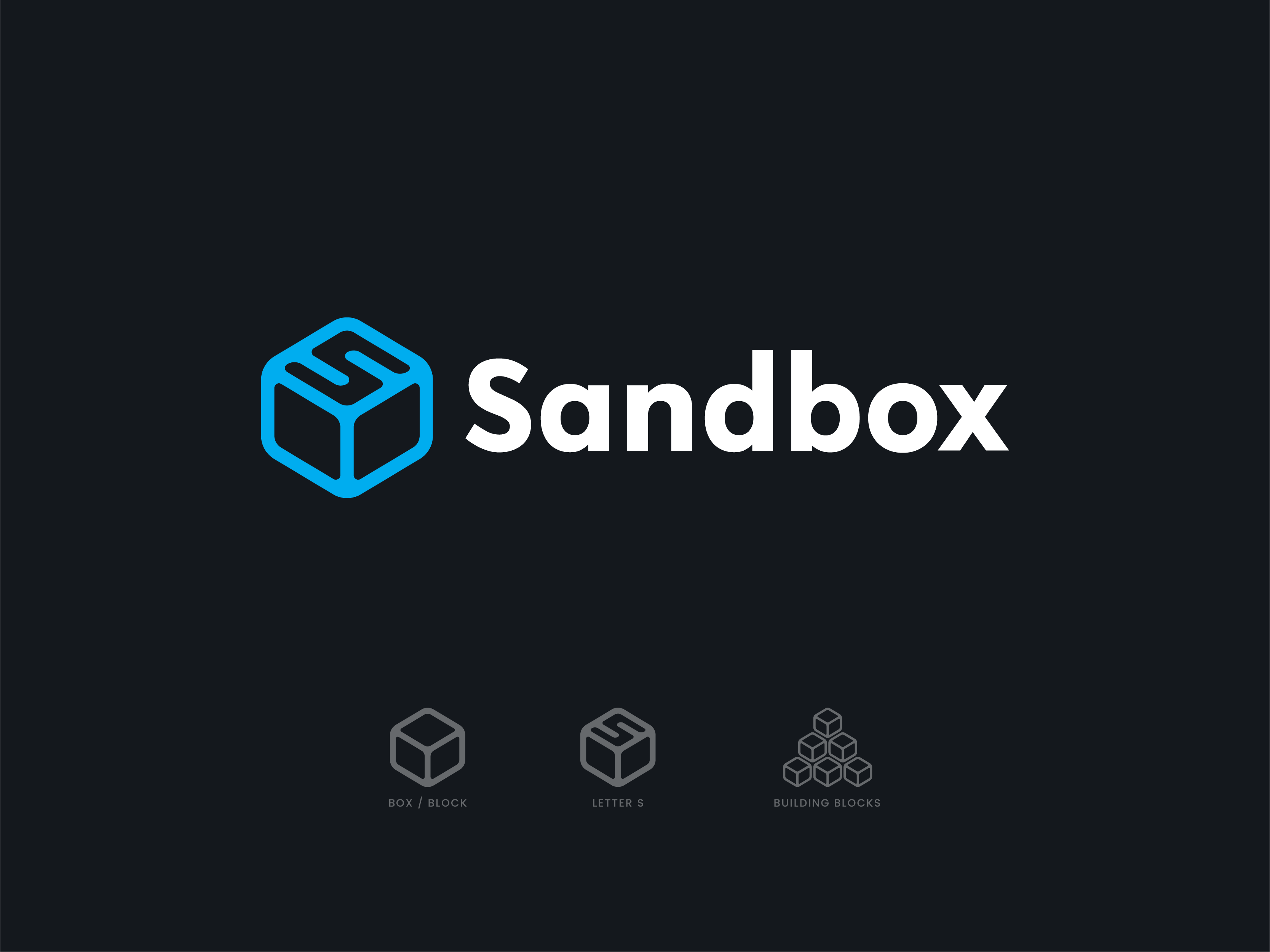 Sandbox Logo Concept by Salman Saleem for Outcraft on Dribbble