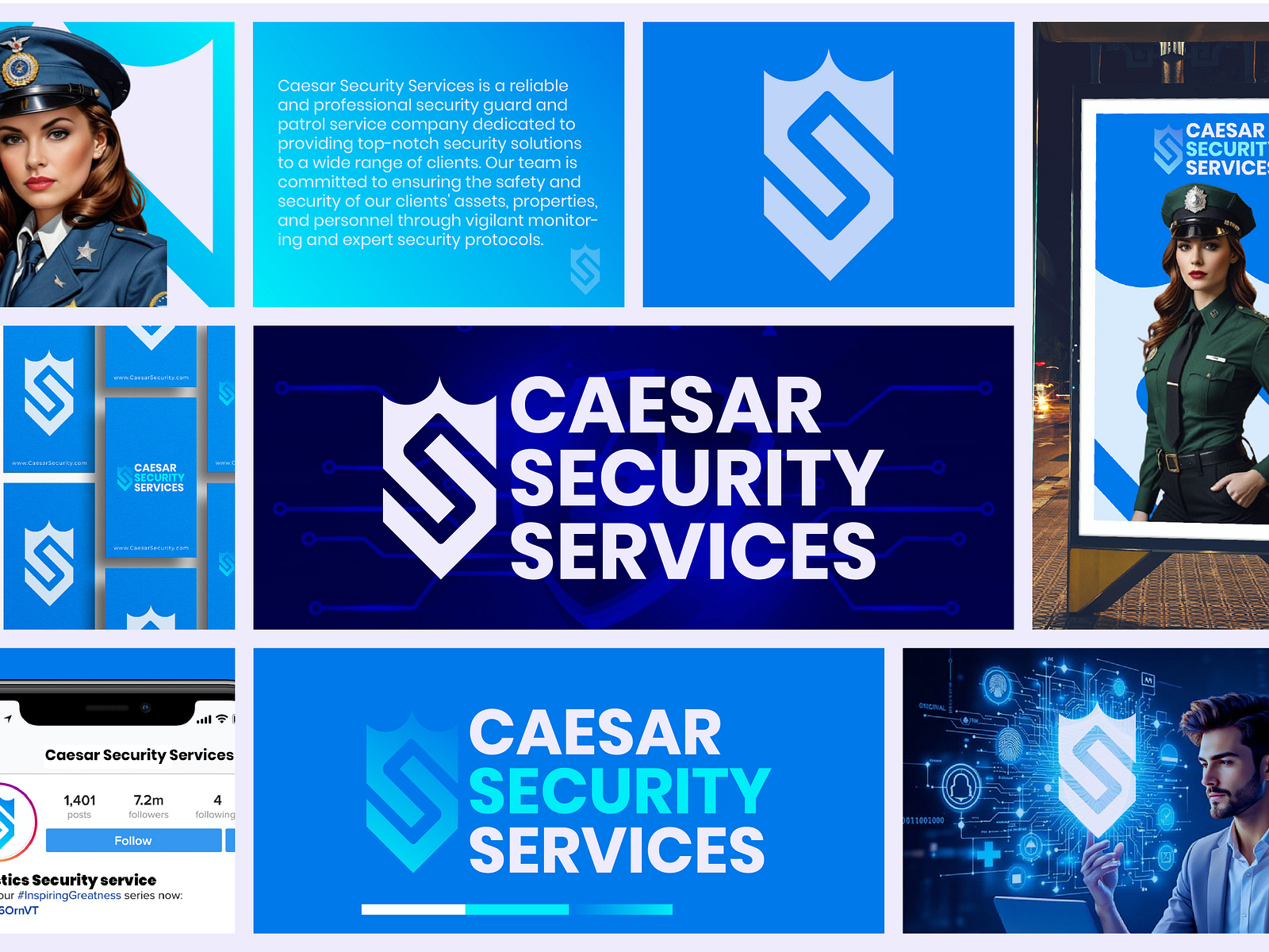 Caesar Security Services – Modern & Professional Security Brandi by ...