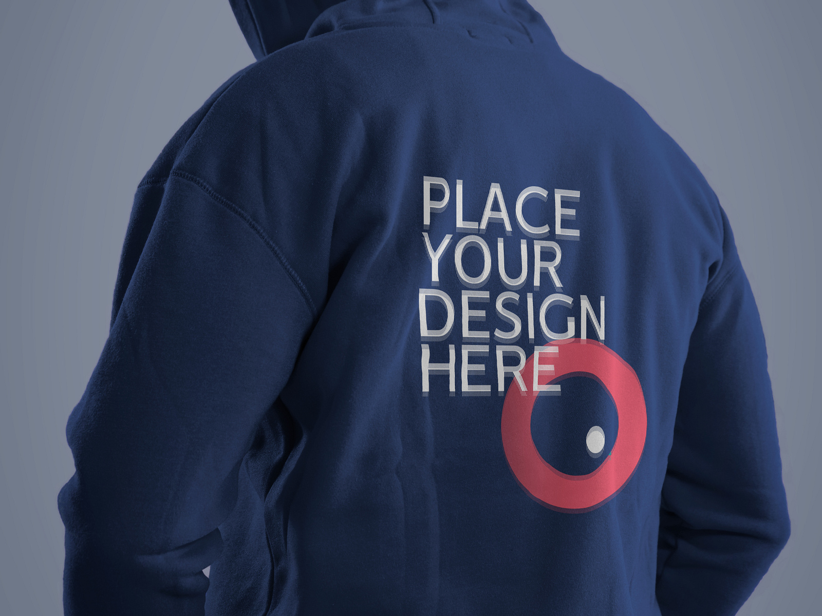 Hoodie Backside Mockup - Free by GraphicDesignBoom on Dribbble