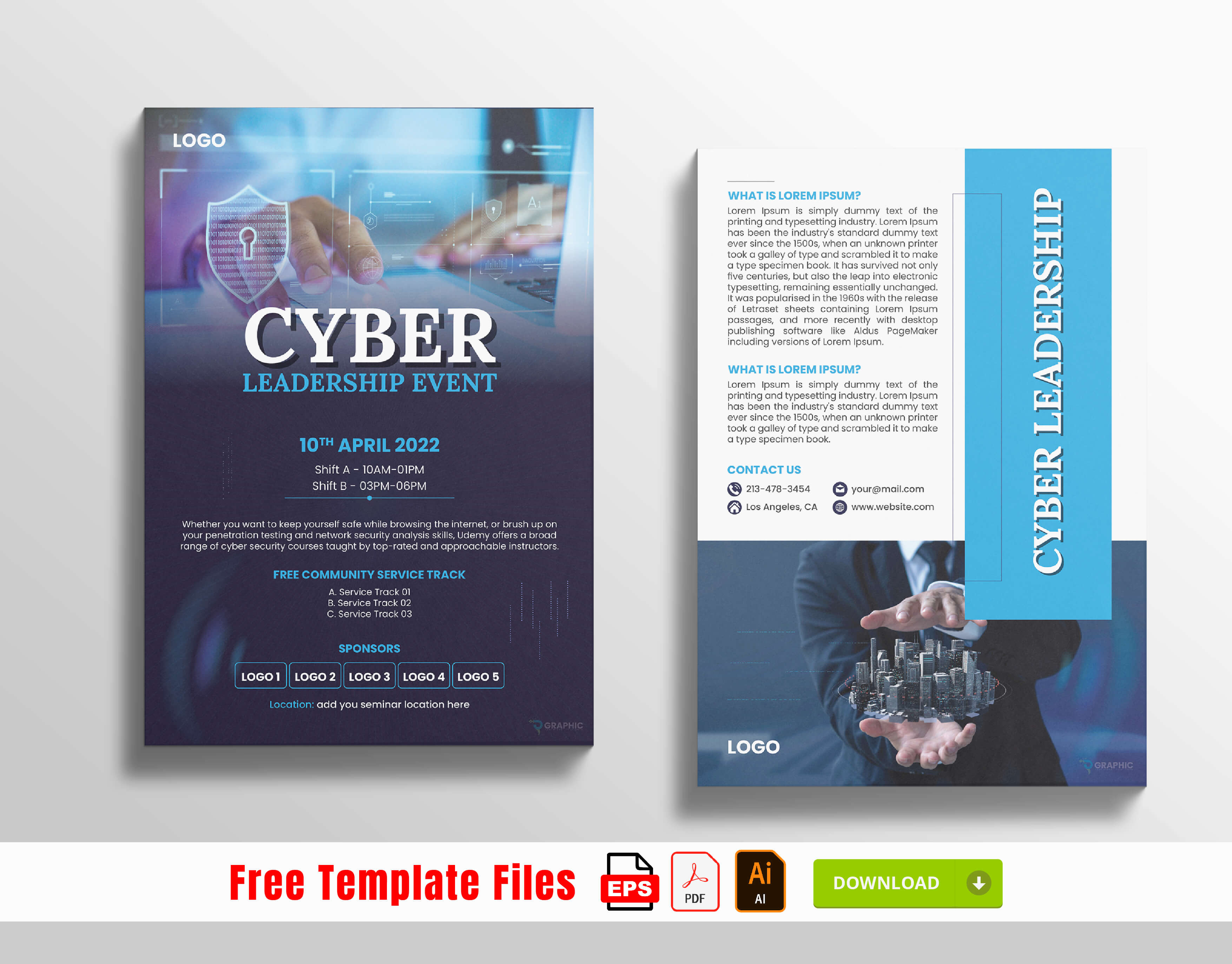 Cyber Security Leadership Brochure Design by Clevado on Dribbble