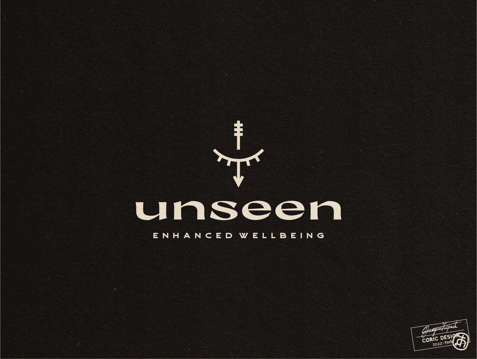 Logo Design for Unseen by Coric Design on Dribbble