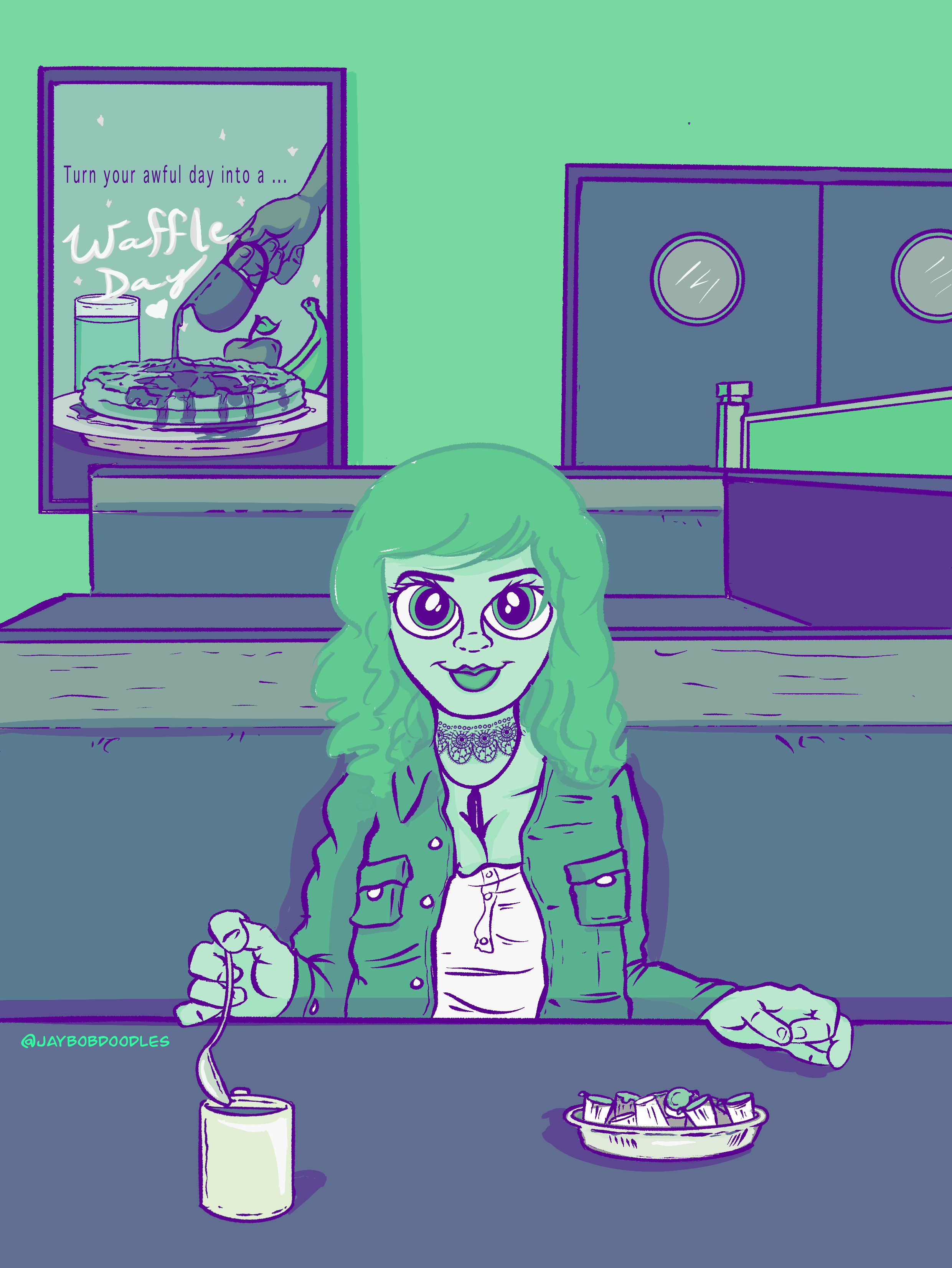 Have a Waffle Day by Jacob Arasim on Dribbble