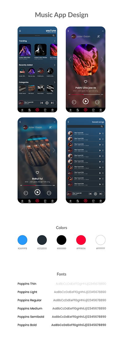 Musical App Idea designs, themes, templates and downloadable graphic ...
