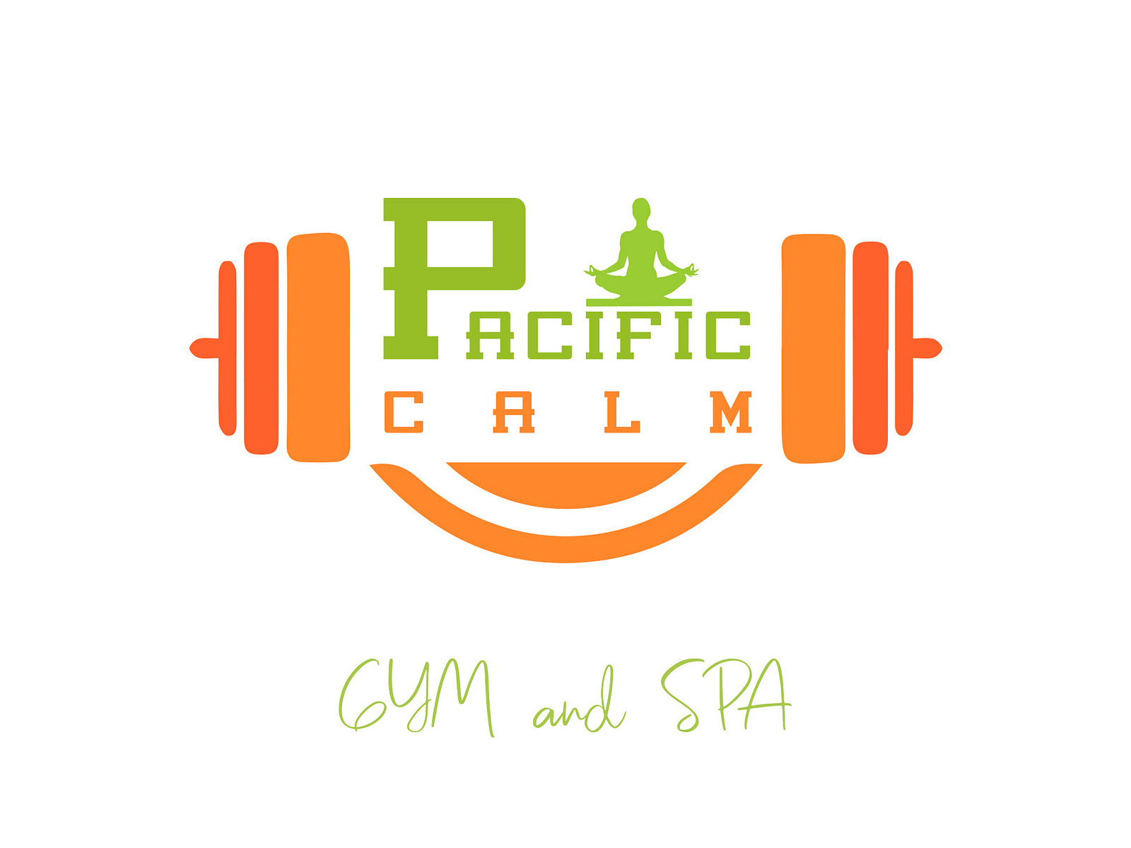 PACIFIC CALM Logo Design by mohamed yousri on Dribbble