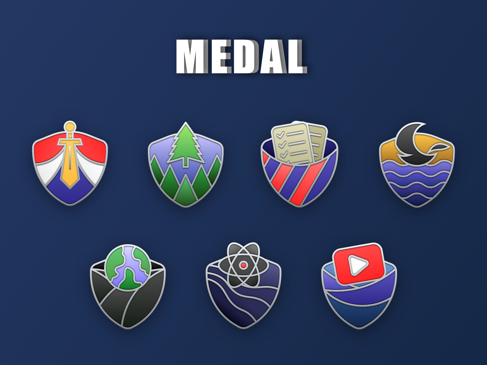 MEDAL by wenchuang on Dribbble