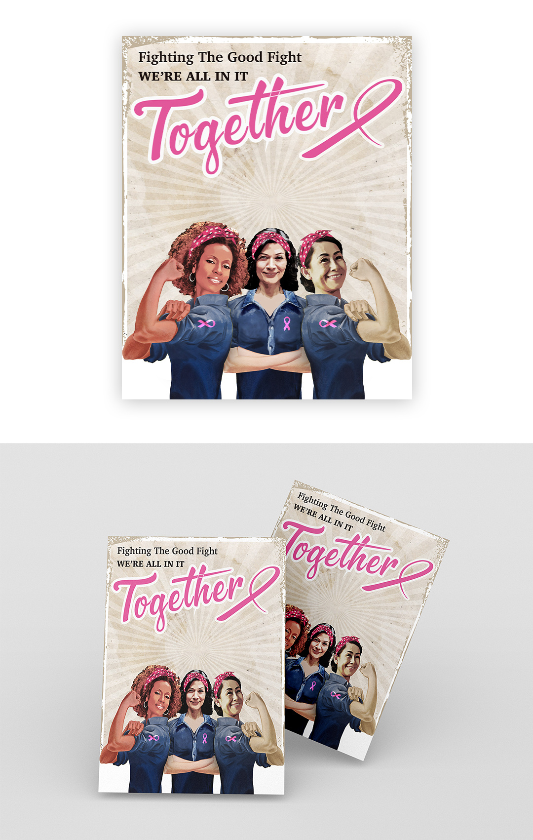 Fighting The Good Fight Together Flyer Ideas | Design Alligators by ...