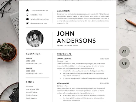 Curriculum Vitae Template designs, themes, templates and downloadable ...