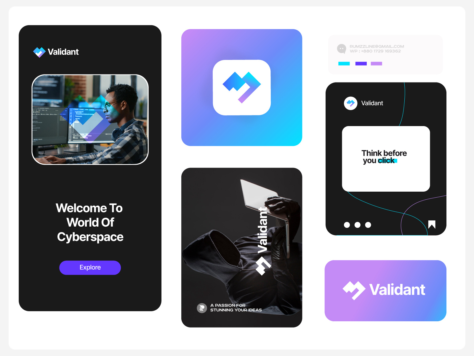 Tech Security Logo - Cybersecurity Logo - V for Valid by Ahmed Rumon ...