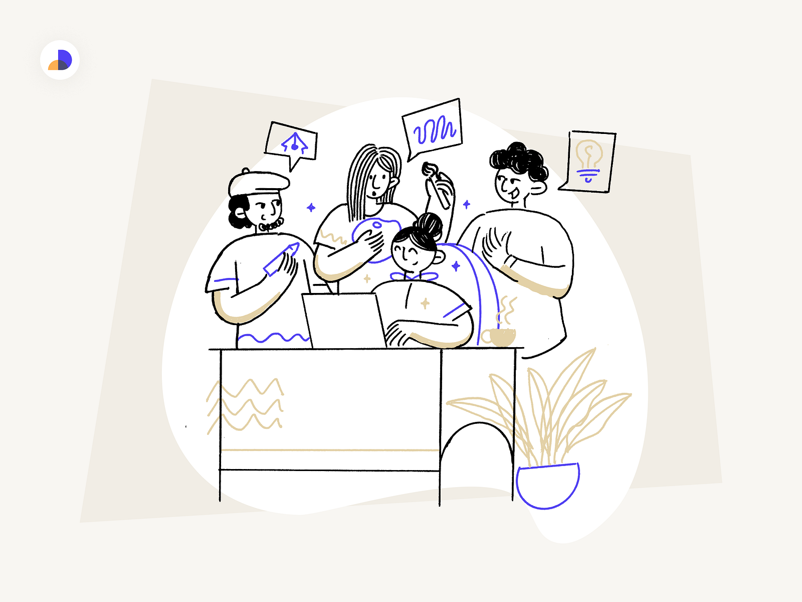 DesignMate - Illustrations by DesignMate for Illiyin Studio on Dribbble