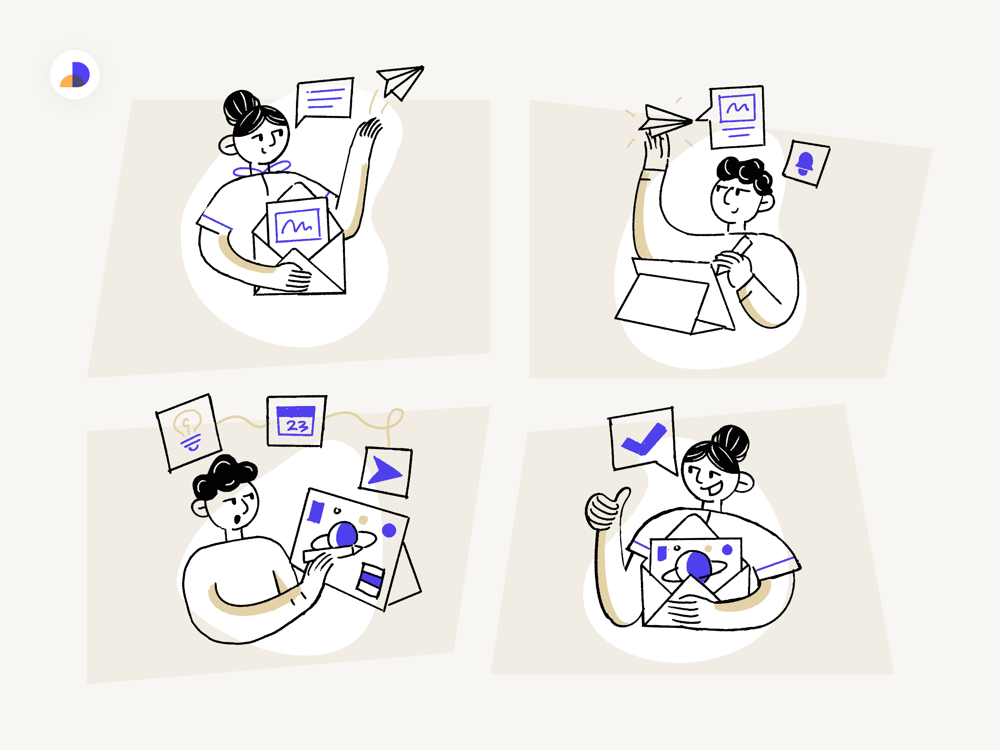 DesignMate - Illustrations by DesignMate for Illiyin Studio on Dribbble