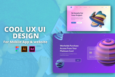 Attractive UX UI Design designs, themes, templates and downloadable ...