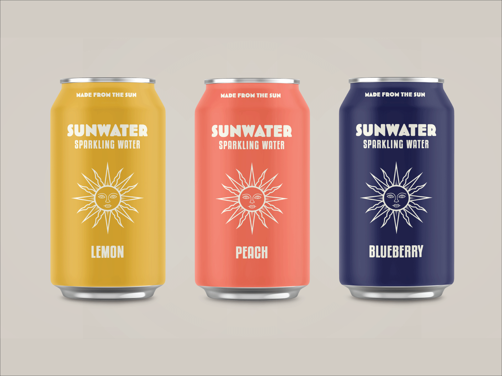 Sunwater Sparkling Water | Dribbble Weekly Warm-Up by Christine ...
