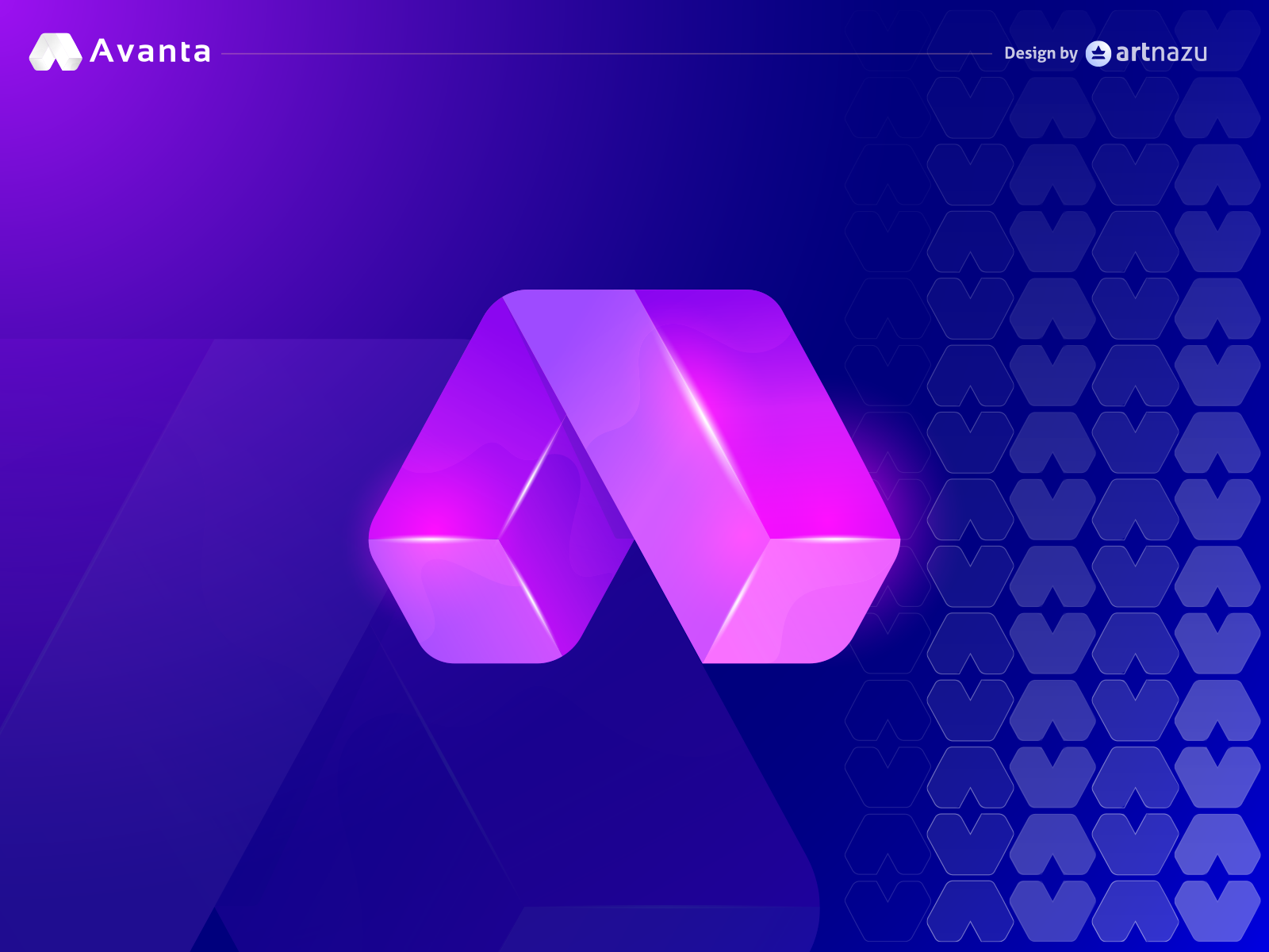 Avanta logo and branding design project. by Artnazu on Dribbble