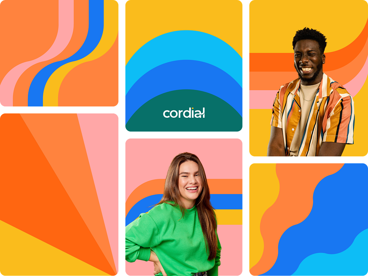 Cordial's Patterns by Lou Bontemps for Bruno on Dribbble