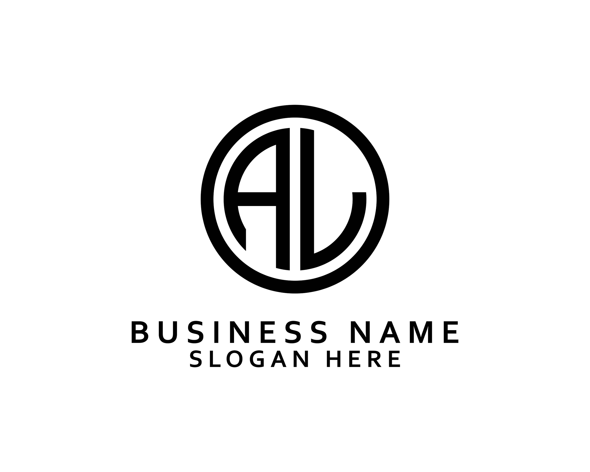 AL Monogram logo design by xcoolee on Dribbble