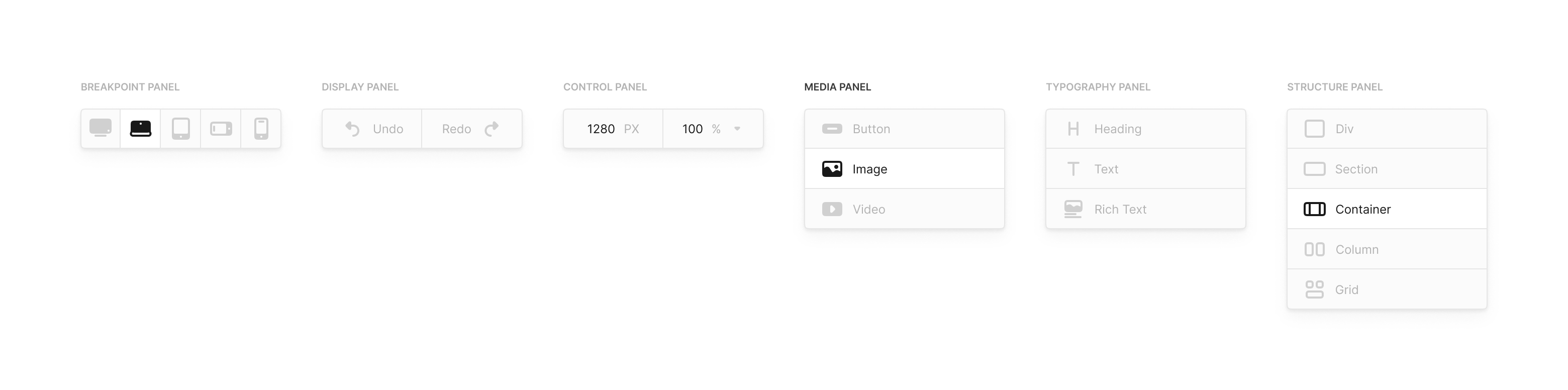 Web Builder - Icons v2 by Petr Bilek on Dribbble