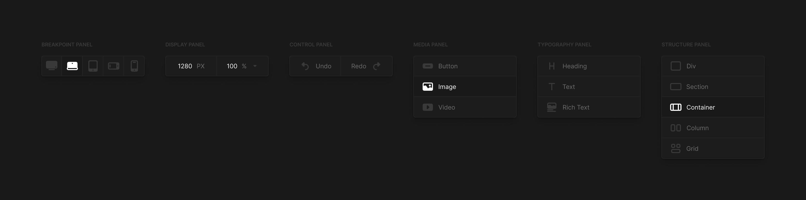 Web Builder - Icons v2 by Petr Bilek on Dribbble