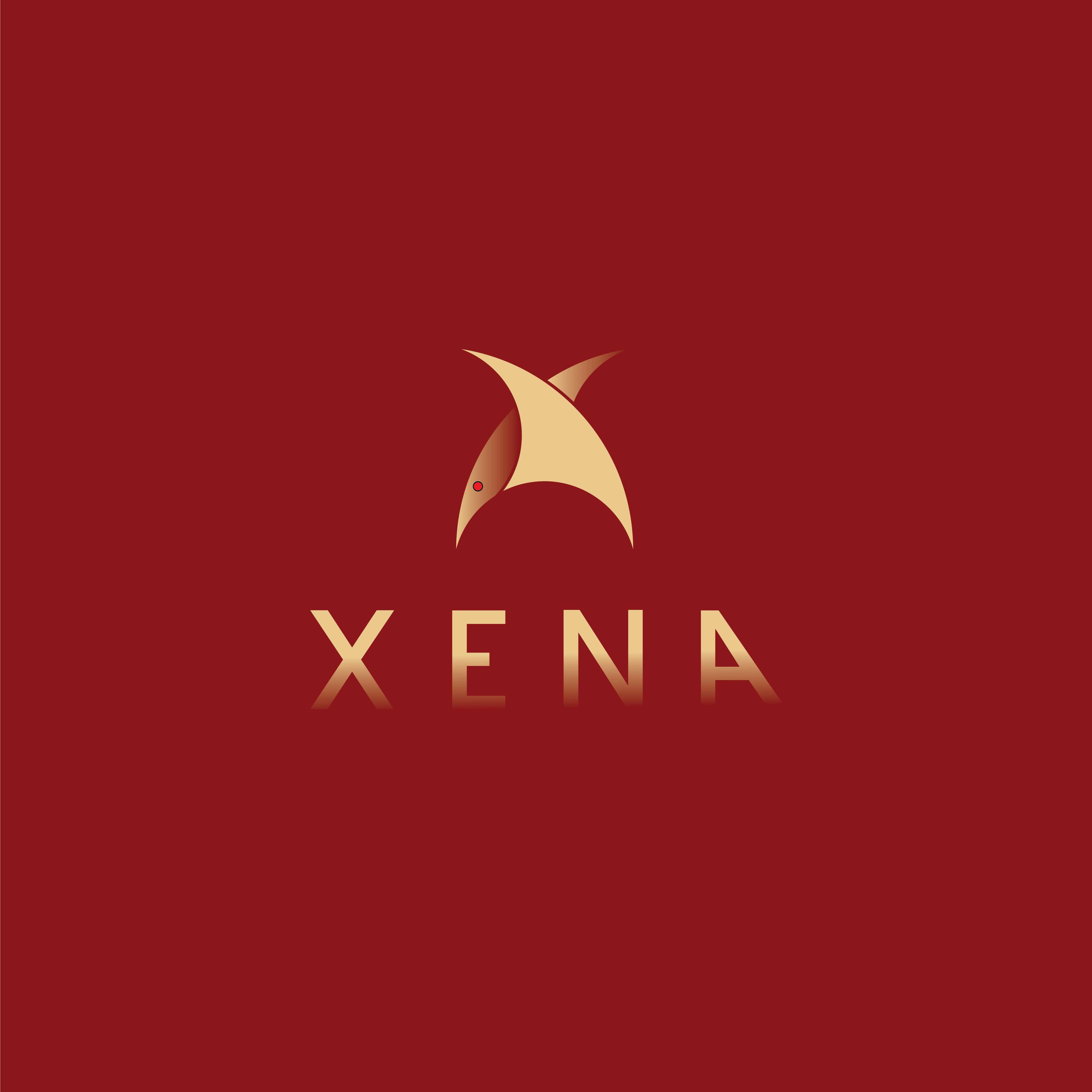 XENA LOGO by Emerald Atelier on Dribbble